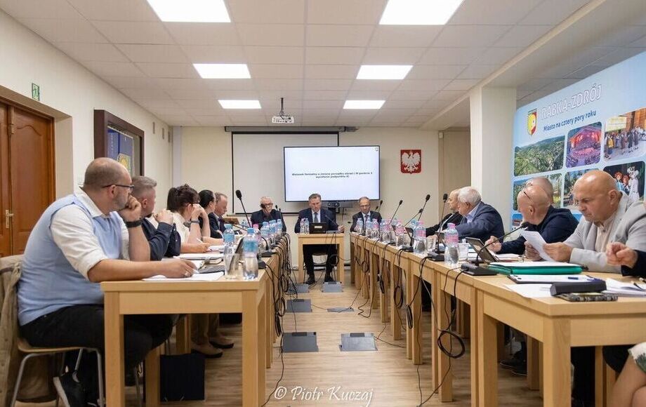 XXII Sesja Rady Miejskiej w Rabce-Zdroju - UM Rabka Zdrój